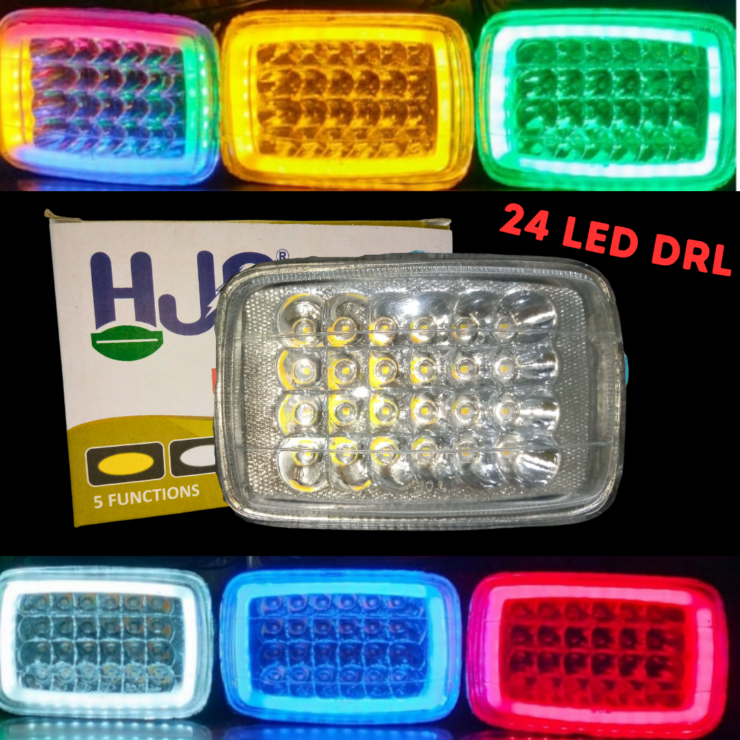 5 function Led head light for Bike | Universal for all 70cc and 125cc ...